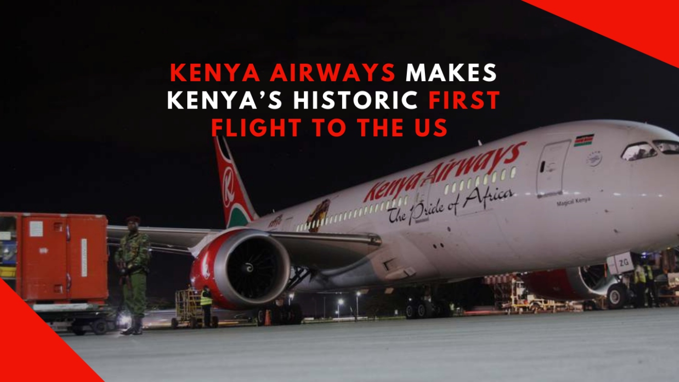 Kenya Airways makes historic first direct flight to the US – Nairobi News
