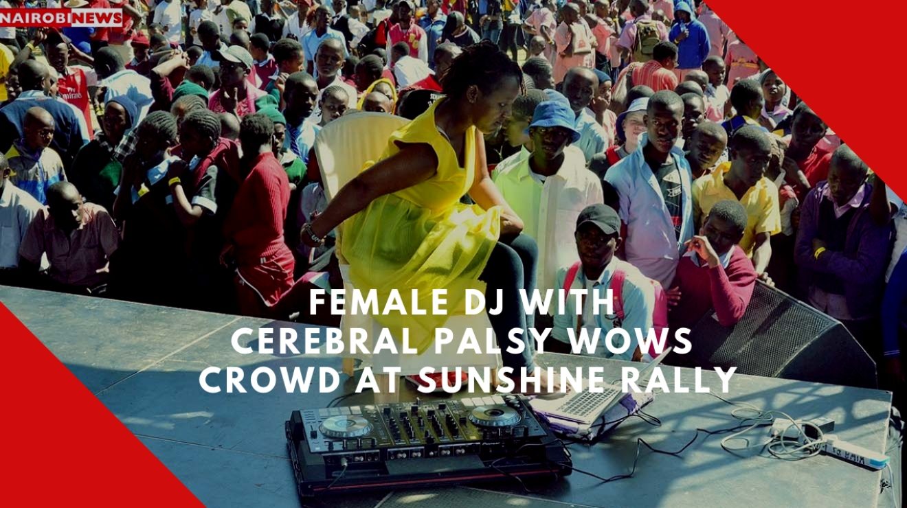 Female DJ with Cerebral palsy wows crowd at the Sunshine Rally ...