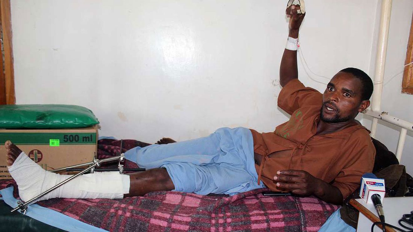 Man hospitalised after being ‘pushed out’ of moving police car ...