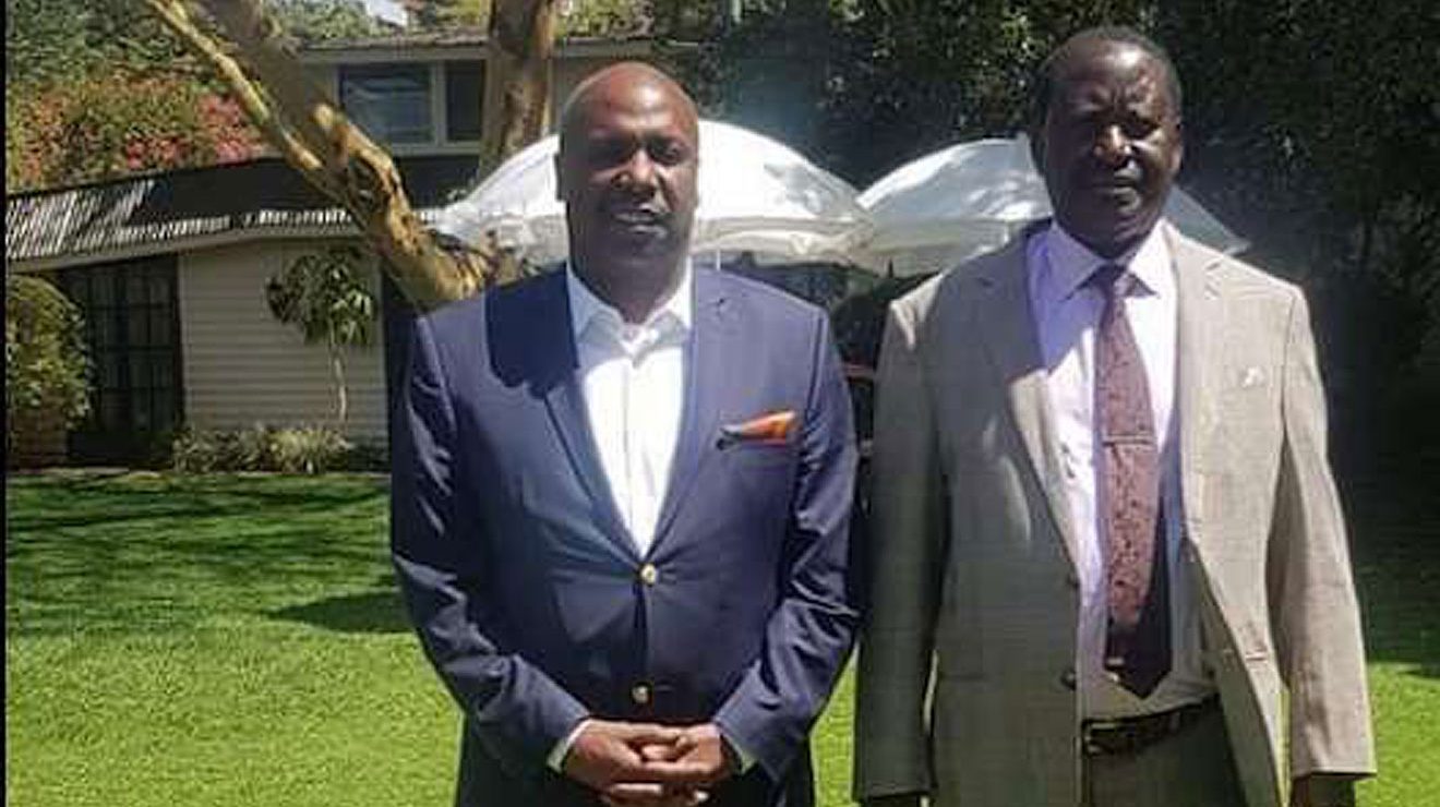 Gideon Moi hosts Raila at his family’s posh Runda restaurant – PHOTOS ...