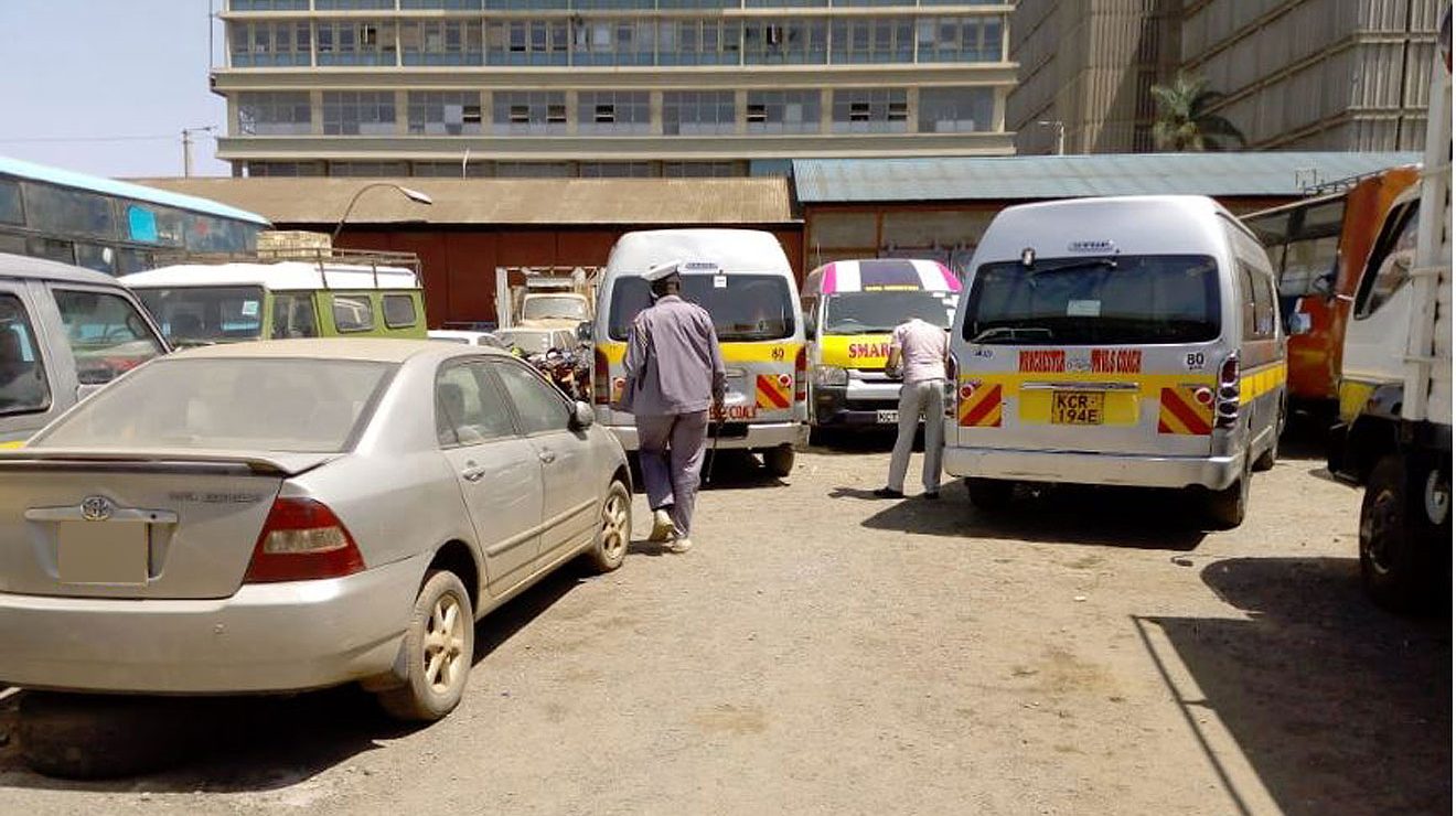 Dozens of city matatus impounded in city centre crackdown – PHOTOS ...