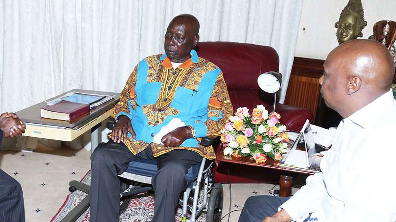 Mzee Moi has recovered but is still admitted at the Nairobi Hospital ...
