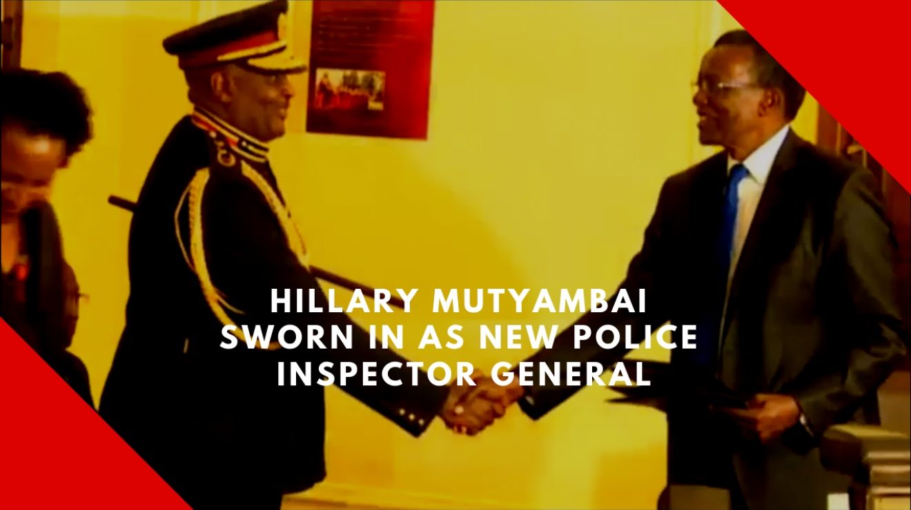Hillary Mutyambai sworn in as new Police Inspector General – Nairobi News