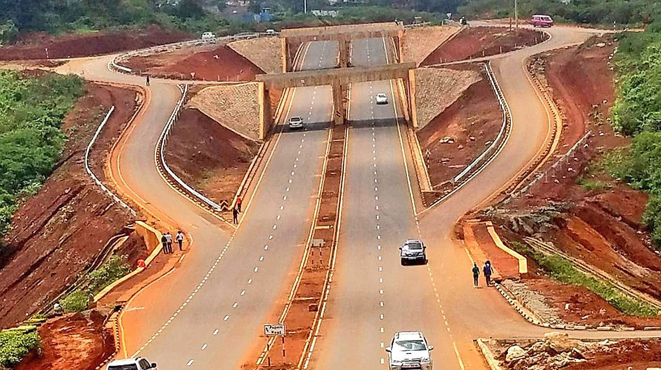 Kura called this newly opened road a masterpiece, Kenyans having none ...