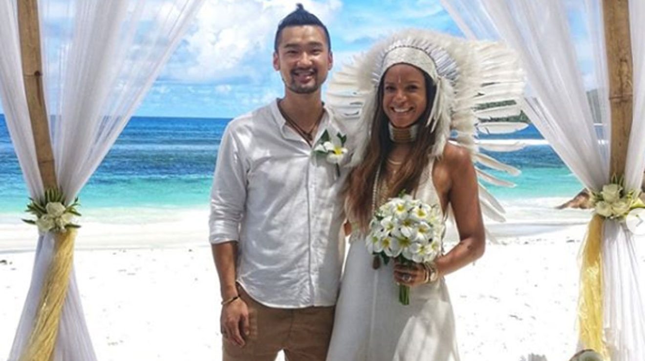 Former TV anchor Michelle Morgan ties the knot with longtime boyfriend ...