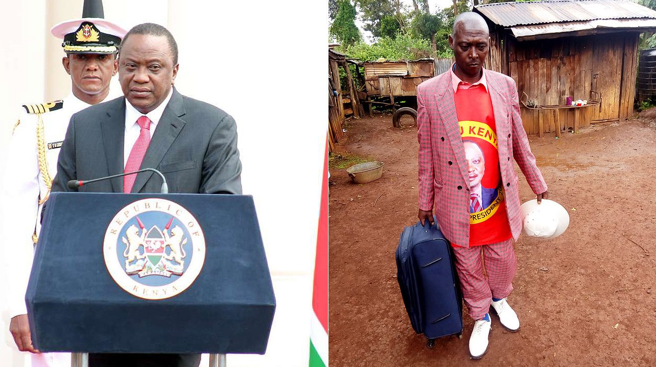 Man starts 150km trek to return Mzee Kenyatta’s ‘misery’ helmet to Uhuru – PHOTOS – Nairobi News