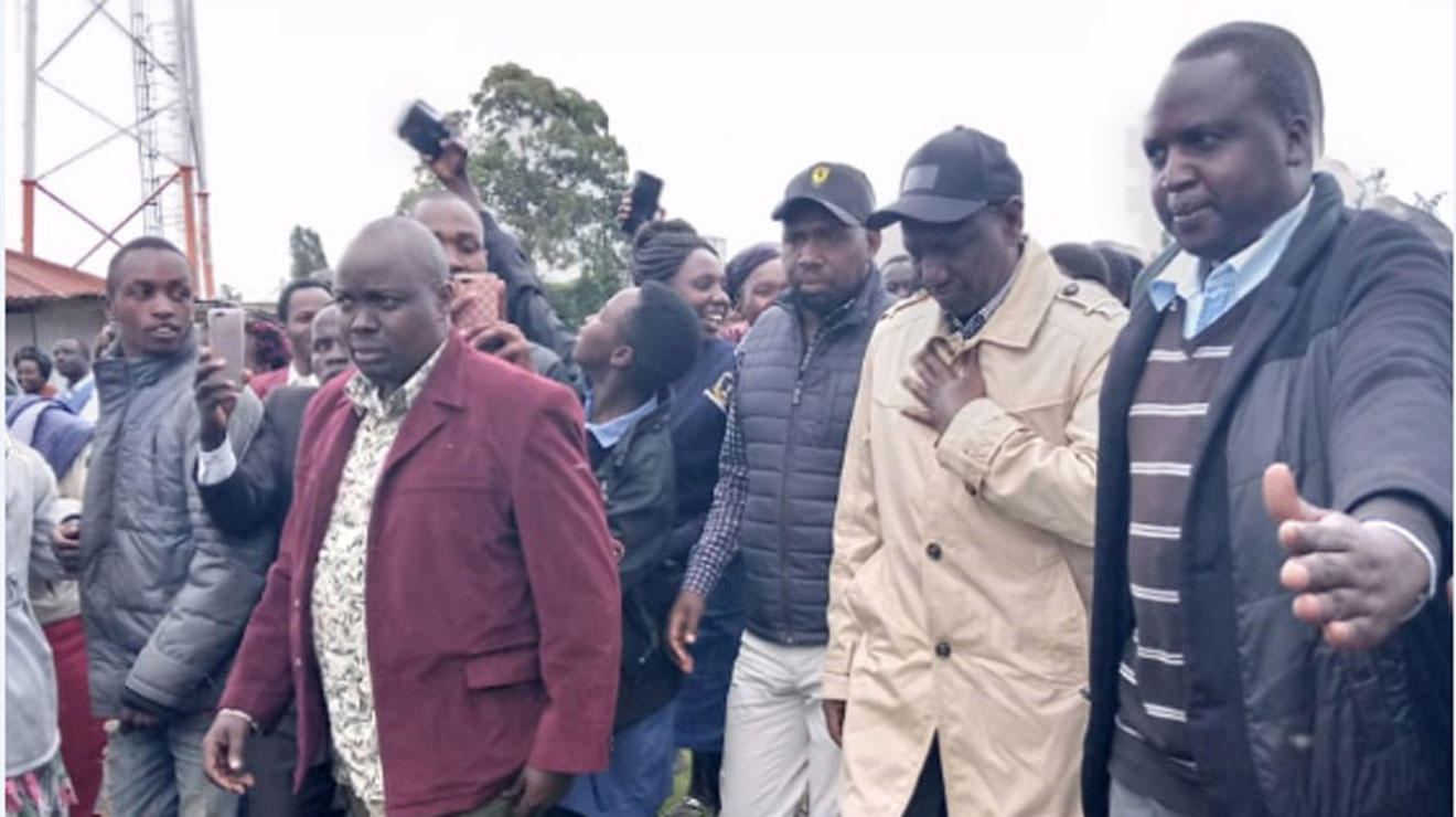 Ruto lands in Kapenguria as Matiang’i flight aborts due to bad weather ...