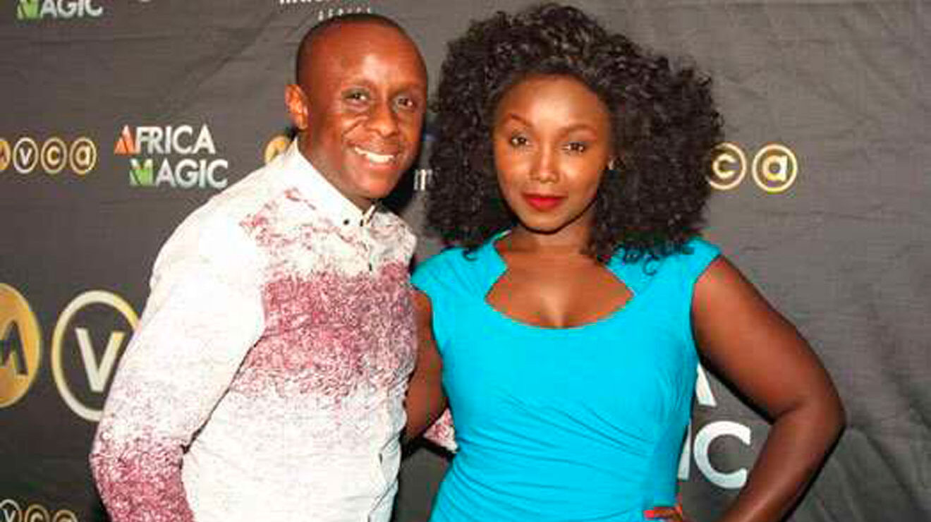 Kate Actress and hubby Phillip Karanja dodge marriage questions amid ...