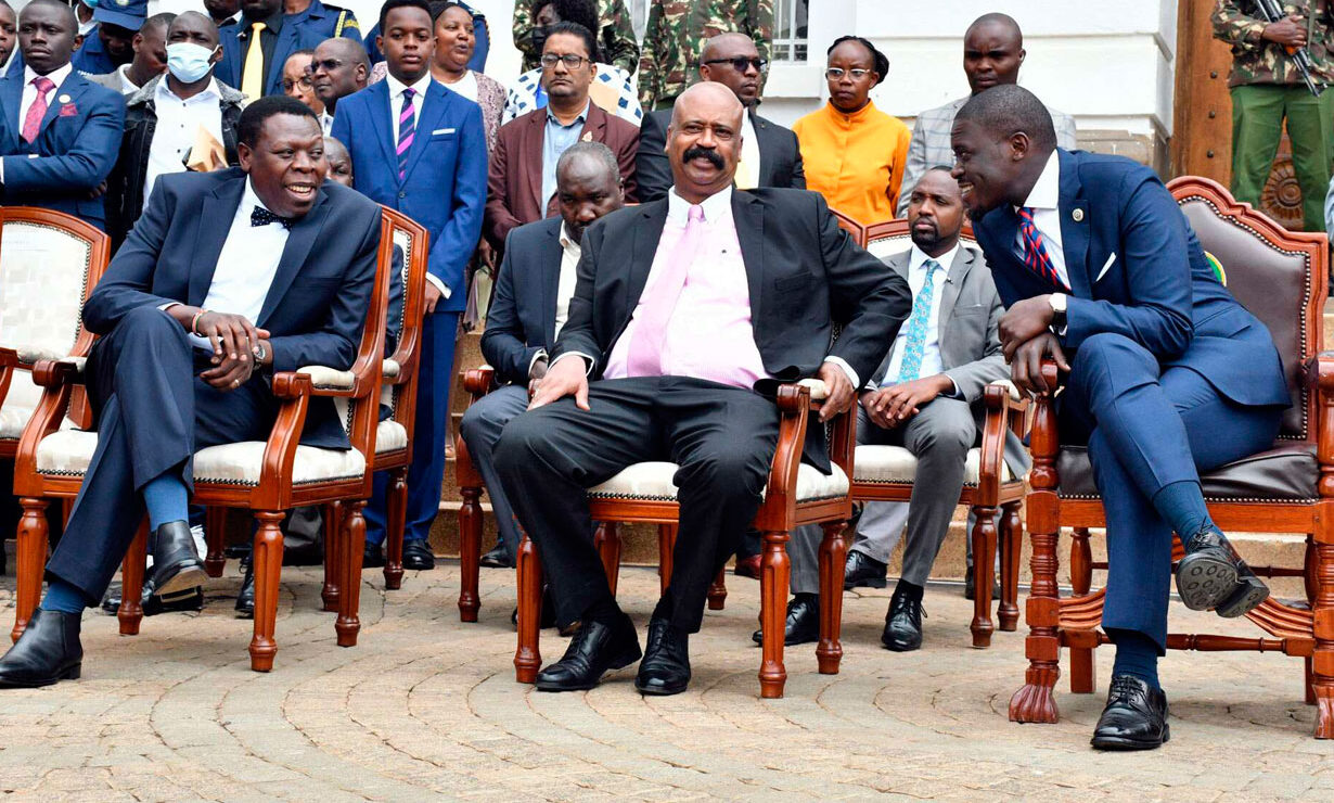 Devolution is the real bottom-up, outgoing CS Wamalwa tells President ...