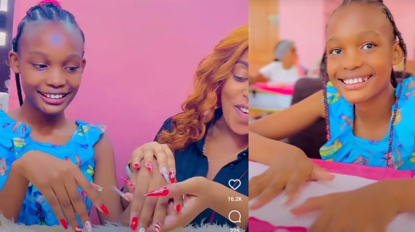 Step mummy duties: Amber Ray bonds with Kennedy Rapudo’s pre-teen ...