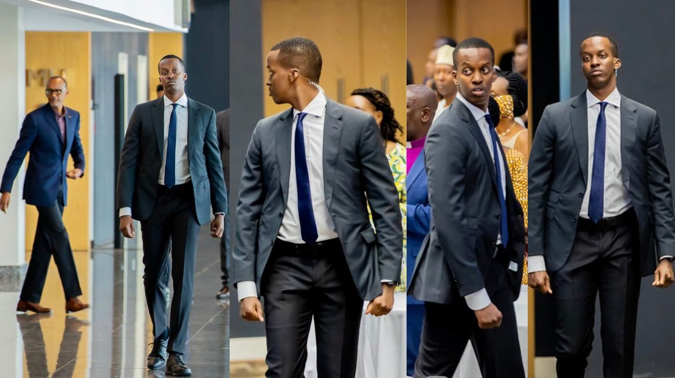 Regal, poised, and powerful: Kagame’s son joins Presidential security ...