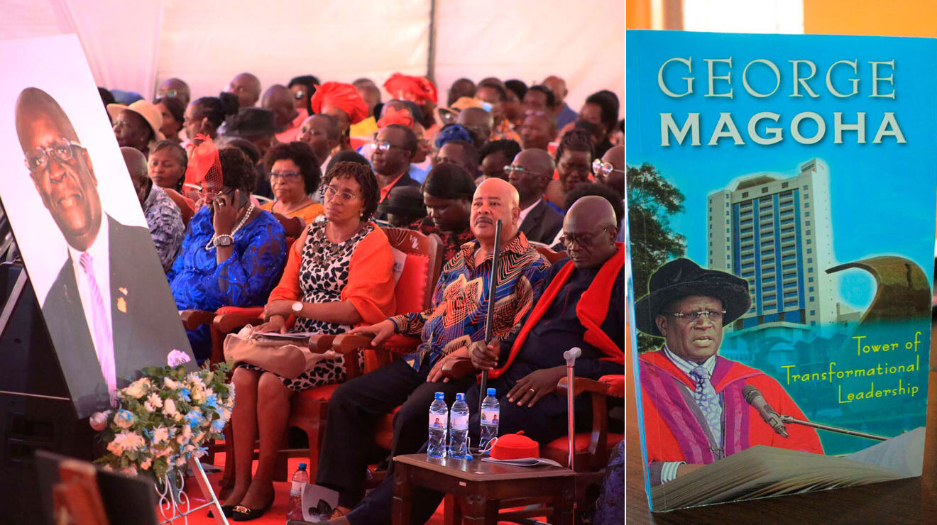 Magoha’s brother tickles mourners by telling kin to buy his book, not ...