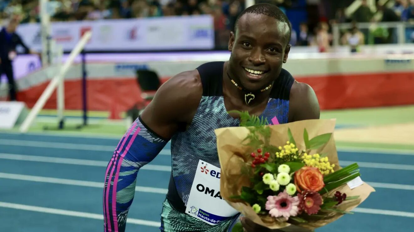 I was expecting that! Omanyala says after smashing another record ...