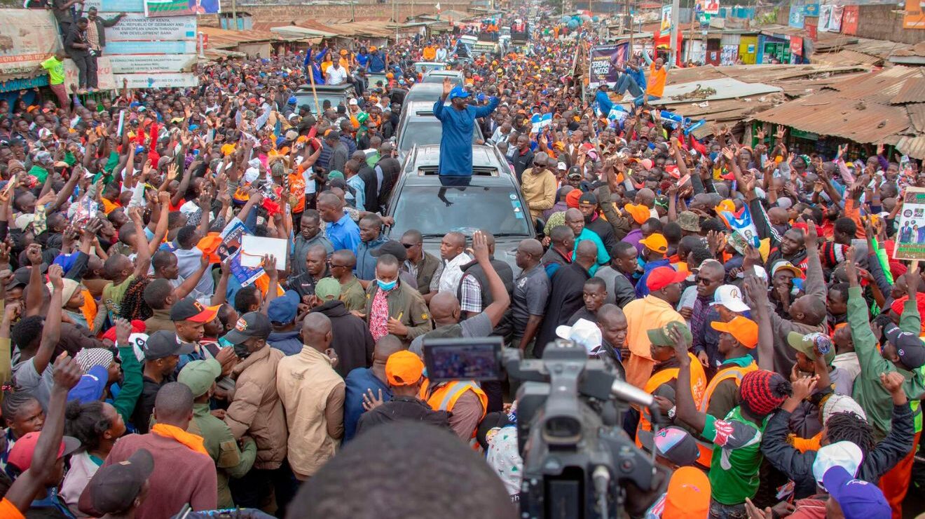 Azimio unveil plans to hold demos inside Nairobi’s Central Business ...