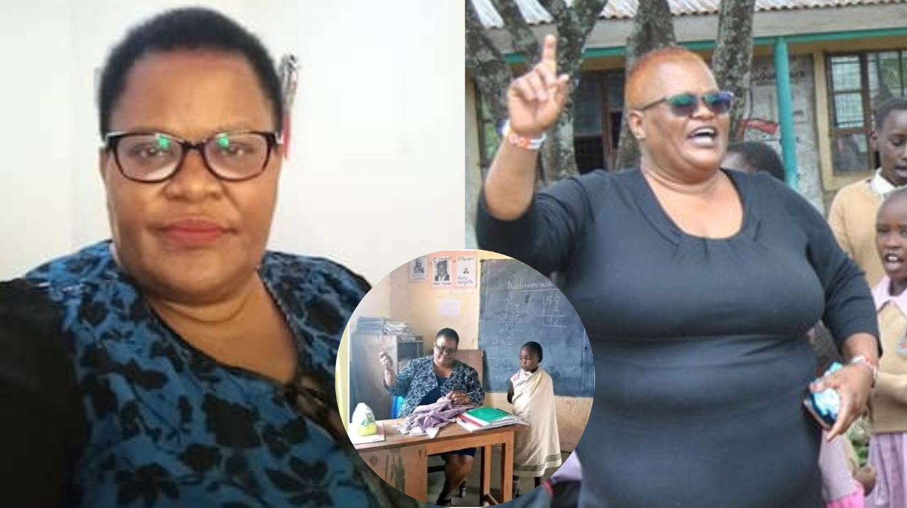 Viral Narok teacher who mended pupil’s torn uniform is rewarded ...