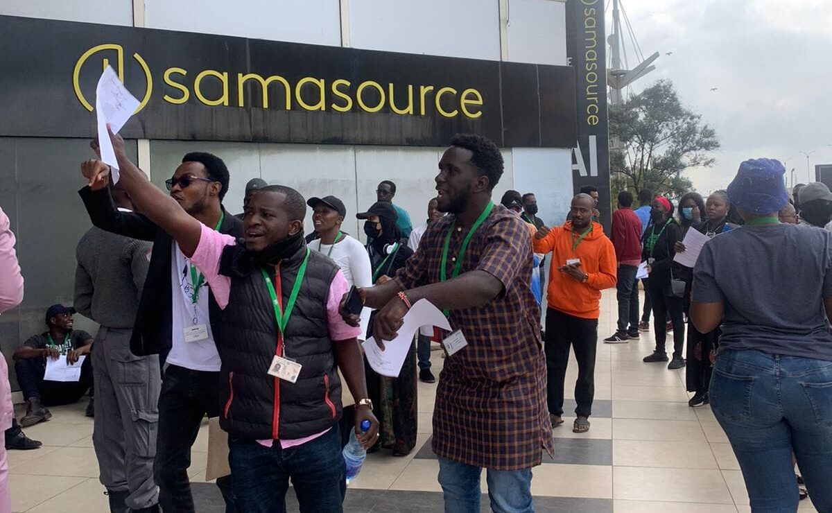 Moderators in case against Meta hold demos at Sama offices – Nairobi News