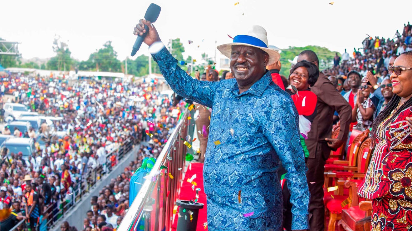 Raila opens Homa Bay Stadium as the one in his backyard remains ...