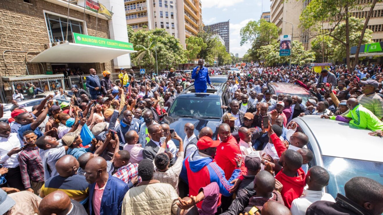 Raila targets 15 million signatures in contest with Ruto – Nairobi News