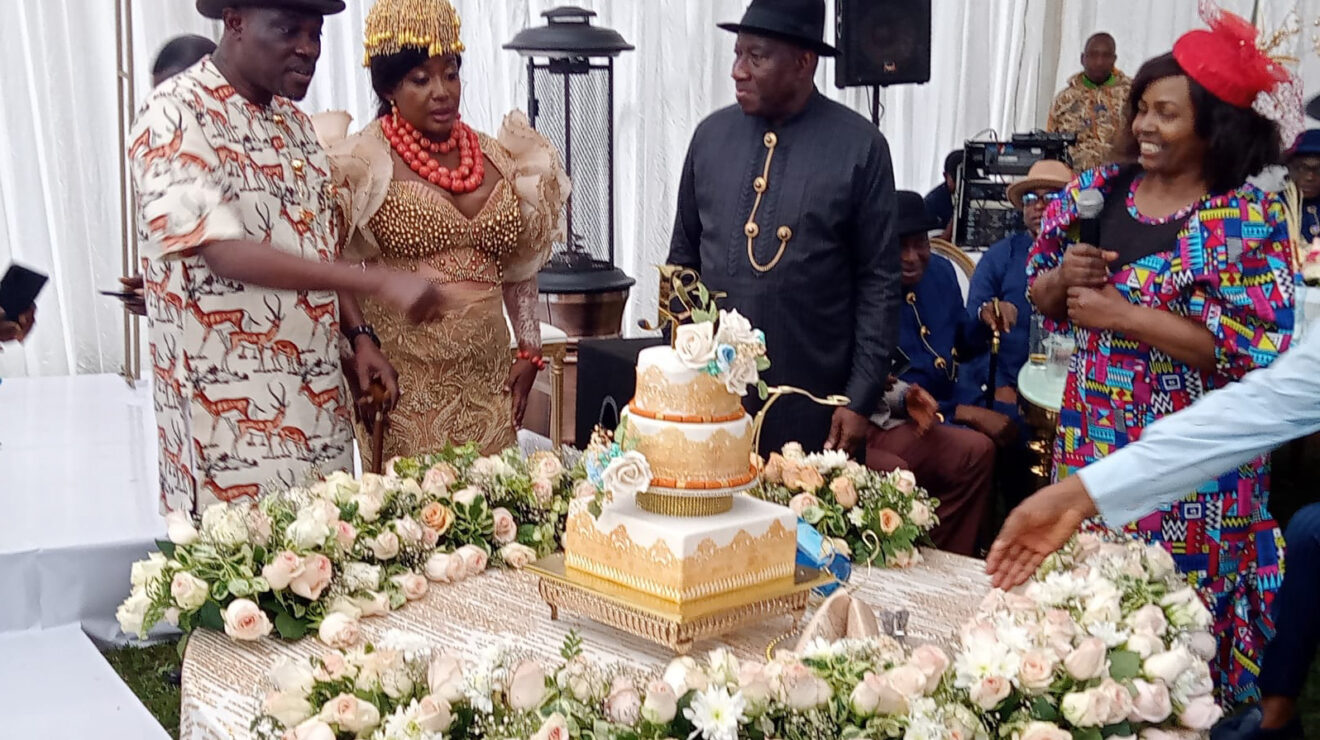 Ex-Nigeria president Goodluck Jonathan in Kenya for nephew’s wedding ...