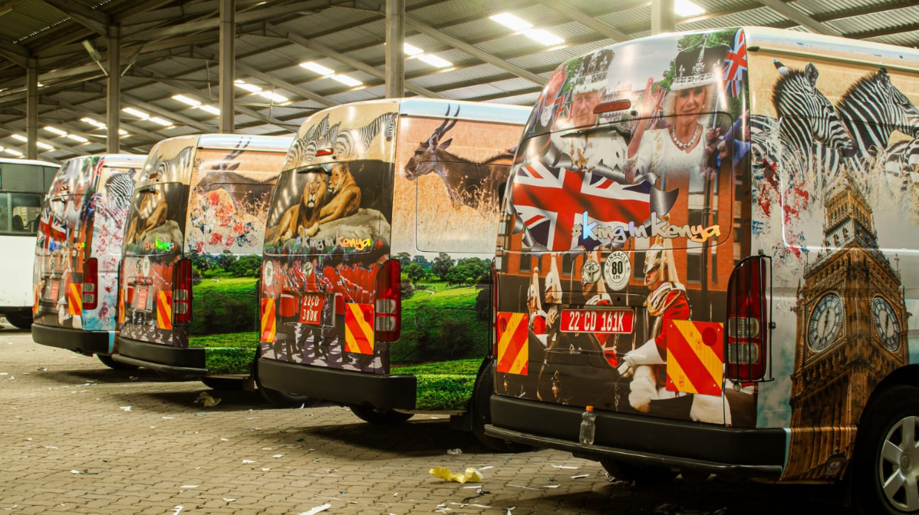 UK Embassy in Kenya brands vehicles with ‘Nairobi Matatu’ graffiti ...