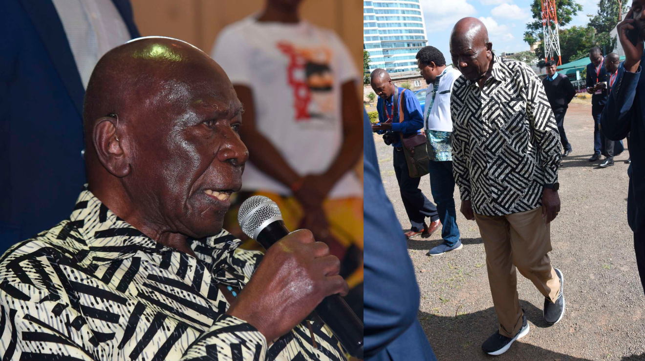 Healthy eating: Moody Awori walks strong at 95 – Nairobi News