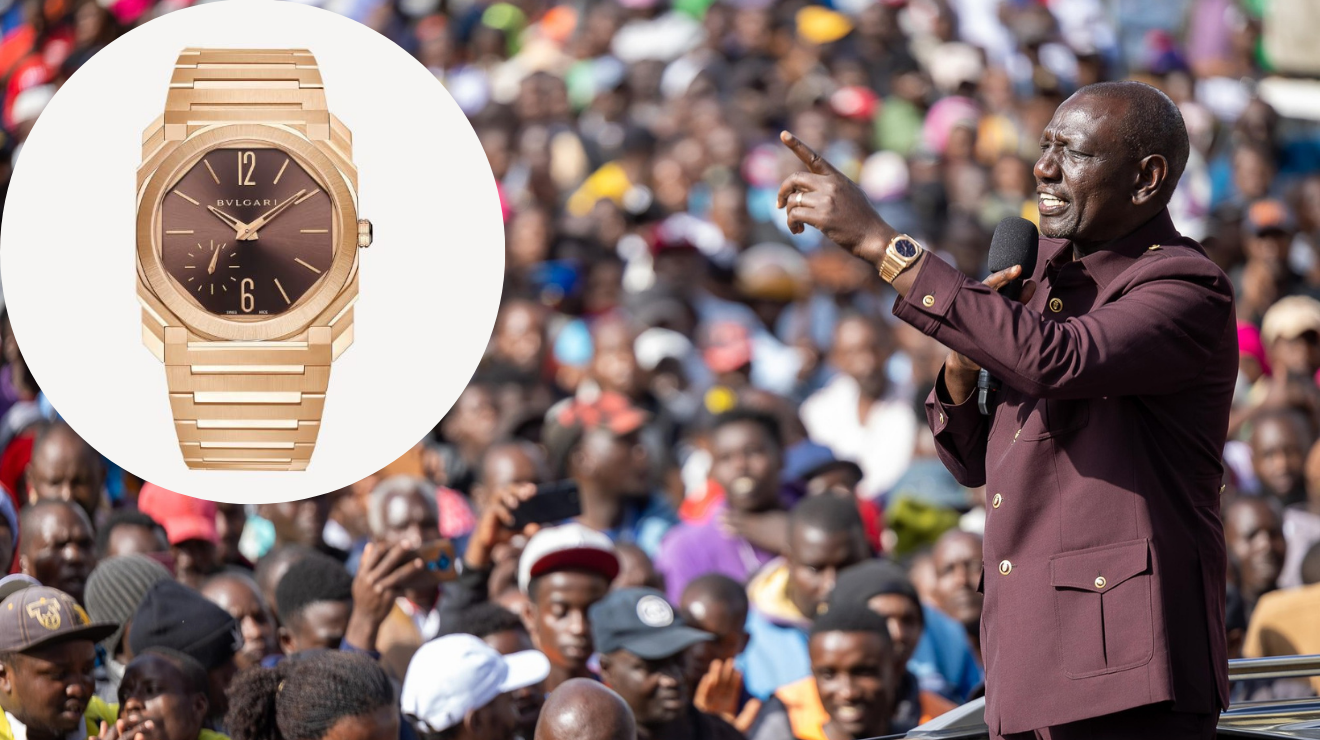 All about President Ruto’s Sh8.7m rose gold Bvlgari watch – Nairobi News