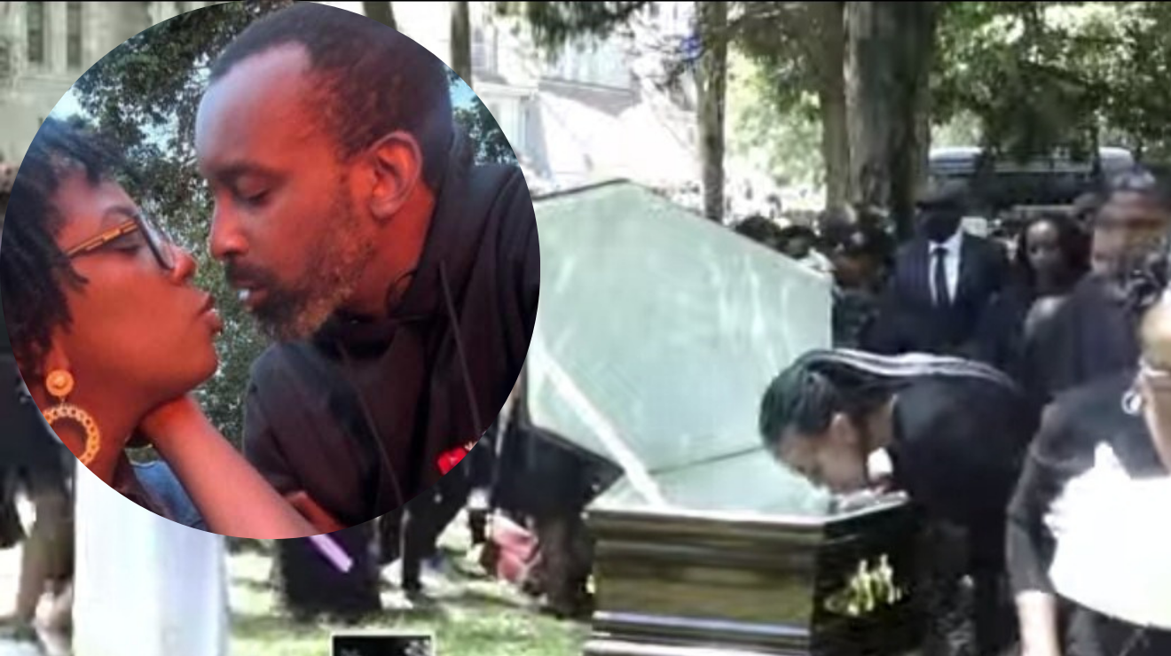 Last kiss: Ciru Muriuki’s last symbolic tribute to fiance Charles Ouda ...